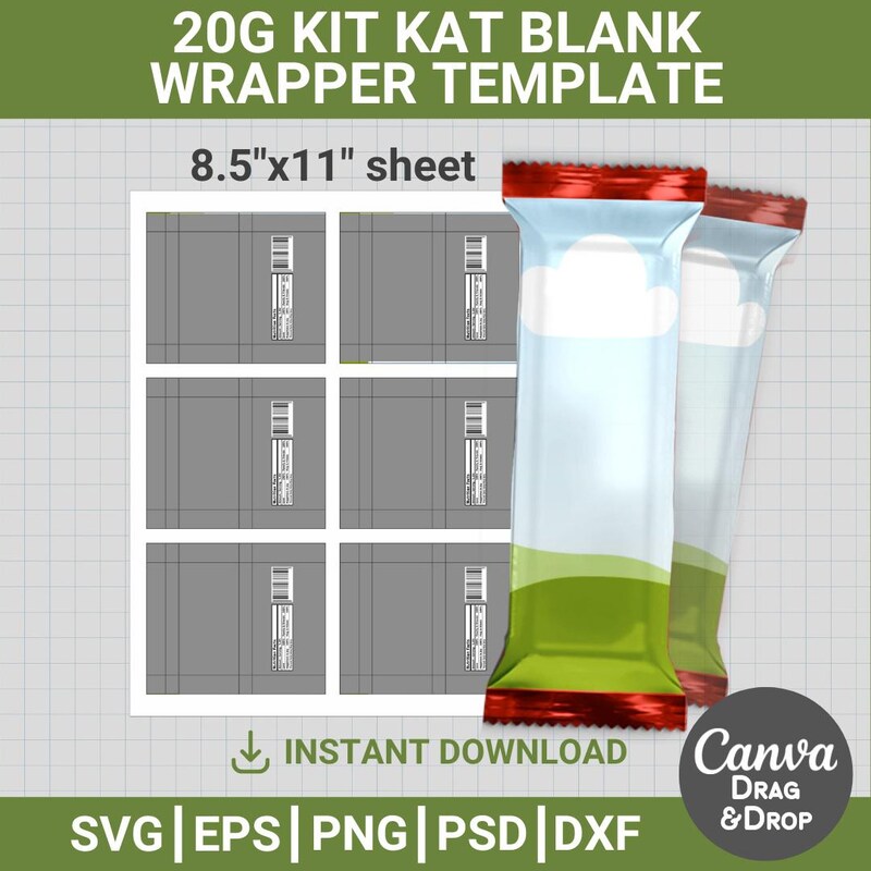 Kit Kat Wrapper - Etsy