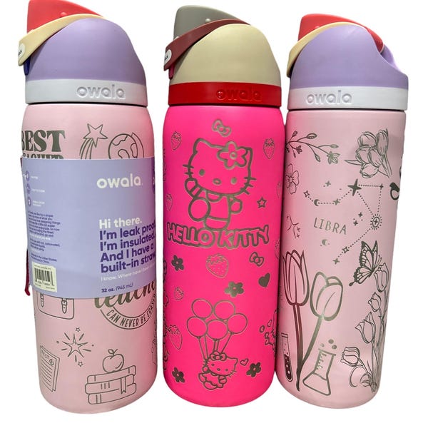 Hello Kittu Owala - Etsy