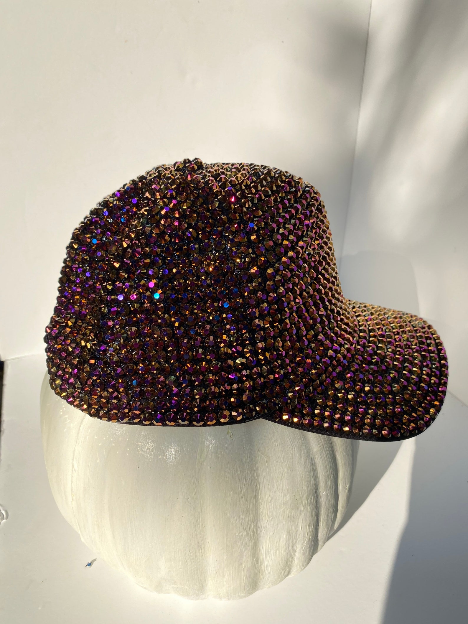 Blinged Womens Hats ./ Bedazzled hat / handmade Rhinestone | Etsy
