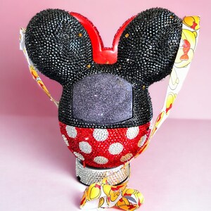 Minnie Mouse Popcorn Bucket. Fully Bling. - Etsy