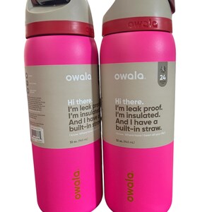 Vasos Owala personalizados grabados con láser. Diseña el tuyo propio ...