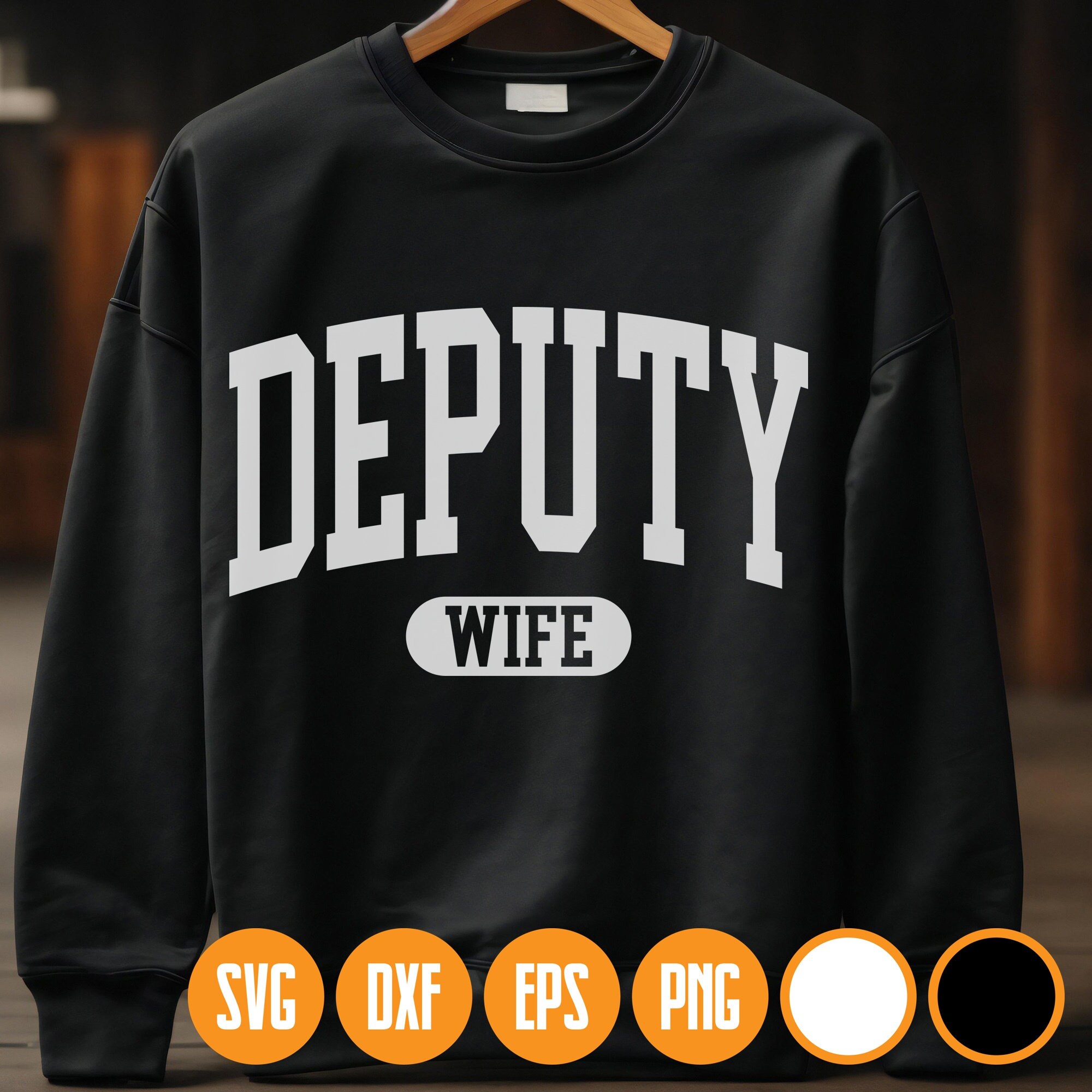 Deputy Wife SVG, Deputy Wife PNG - Etsy