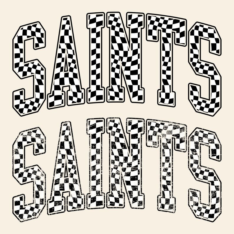 Saints PNG Mascot Sublimation Bundle Camo Leopard Checker Camouflage ...