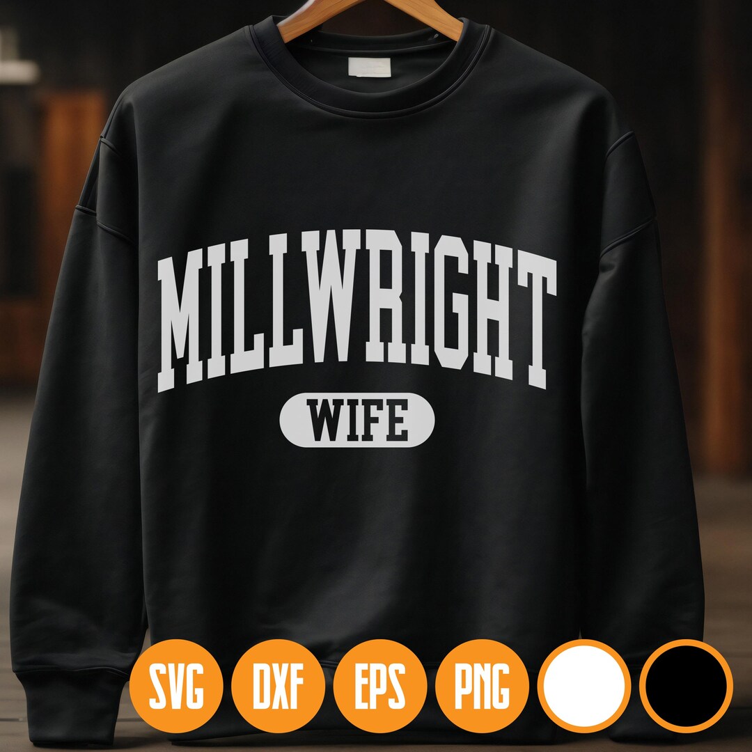 Millwright Wife SVG, Millwright Wife PNG - Etsy