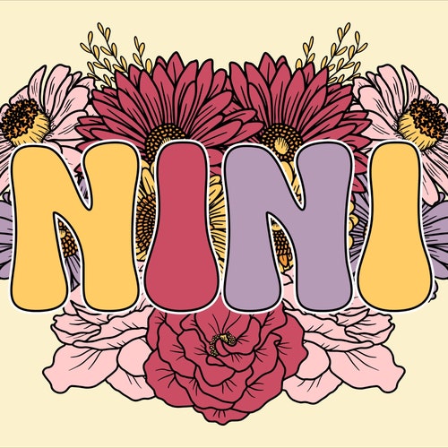 Blessed Nini PNG Leopard and Boho Instant Digital Download - Etsy