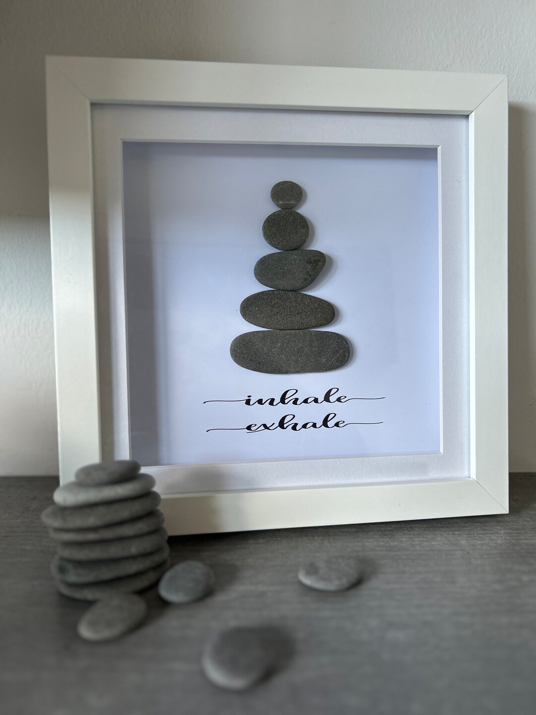 Pebble Art, Yoga Pebble Art, Pebble Picture, Yoga Pebble Art, Pebble ...
