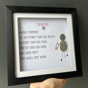 Pebble Art Friend, Someone Special Pebble Art, Empowering Gift, Gifts ...