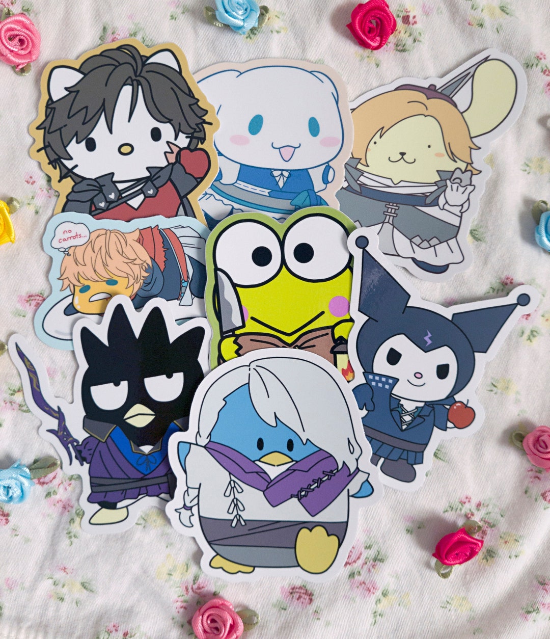 Final Fantasy XVI *anrio Parody Stickers - Etsy