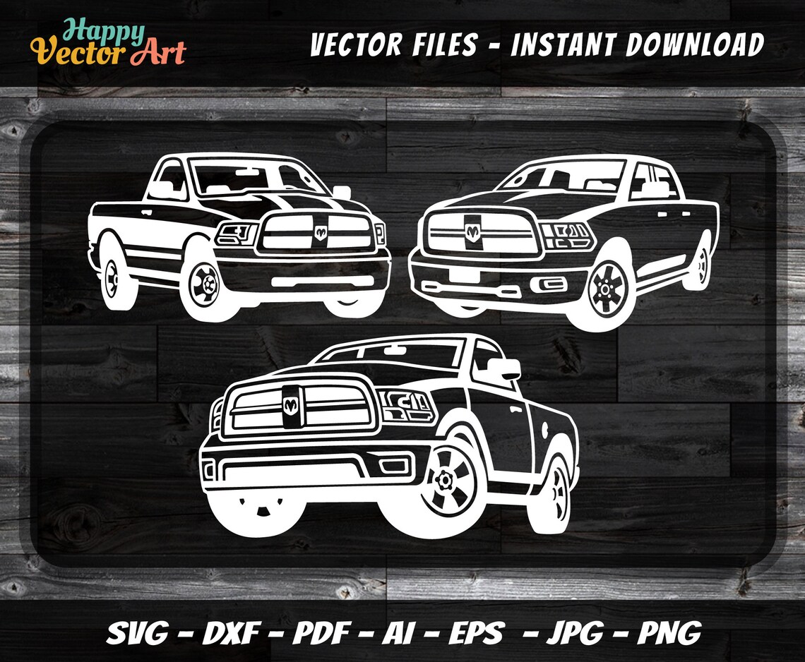 Dodge Ram 2008 2019 svg Pickup svg Car svg Dodge svg Ram | Etsy