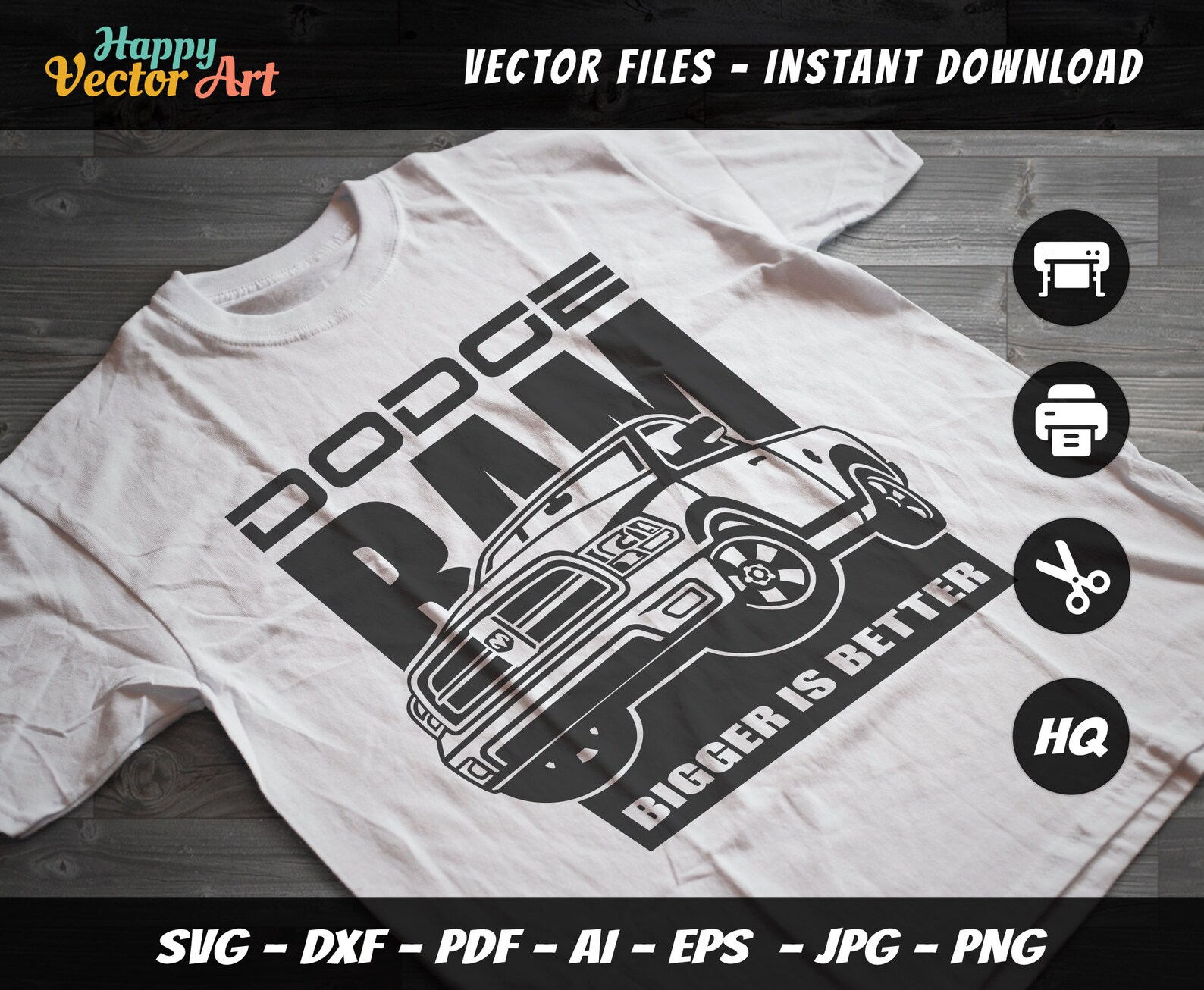 Dodge RAM svg Pickup svg Car svg Dodge SVG Truck SVG | Etsy