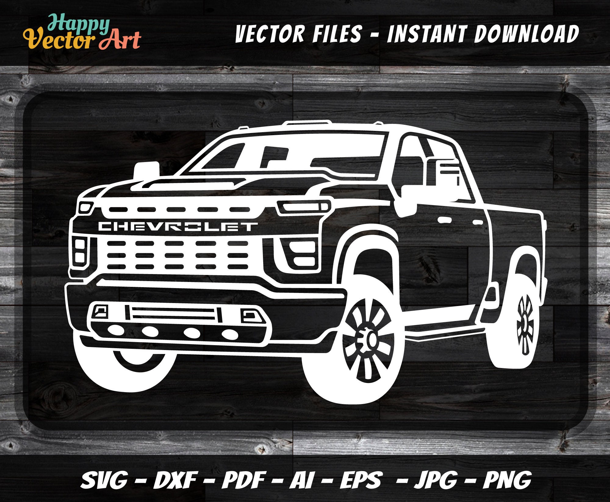 2020 Chevy Silverado 2500 HD svg Pickup svg Car svg | Etsy