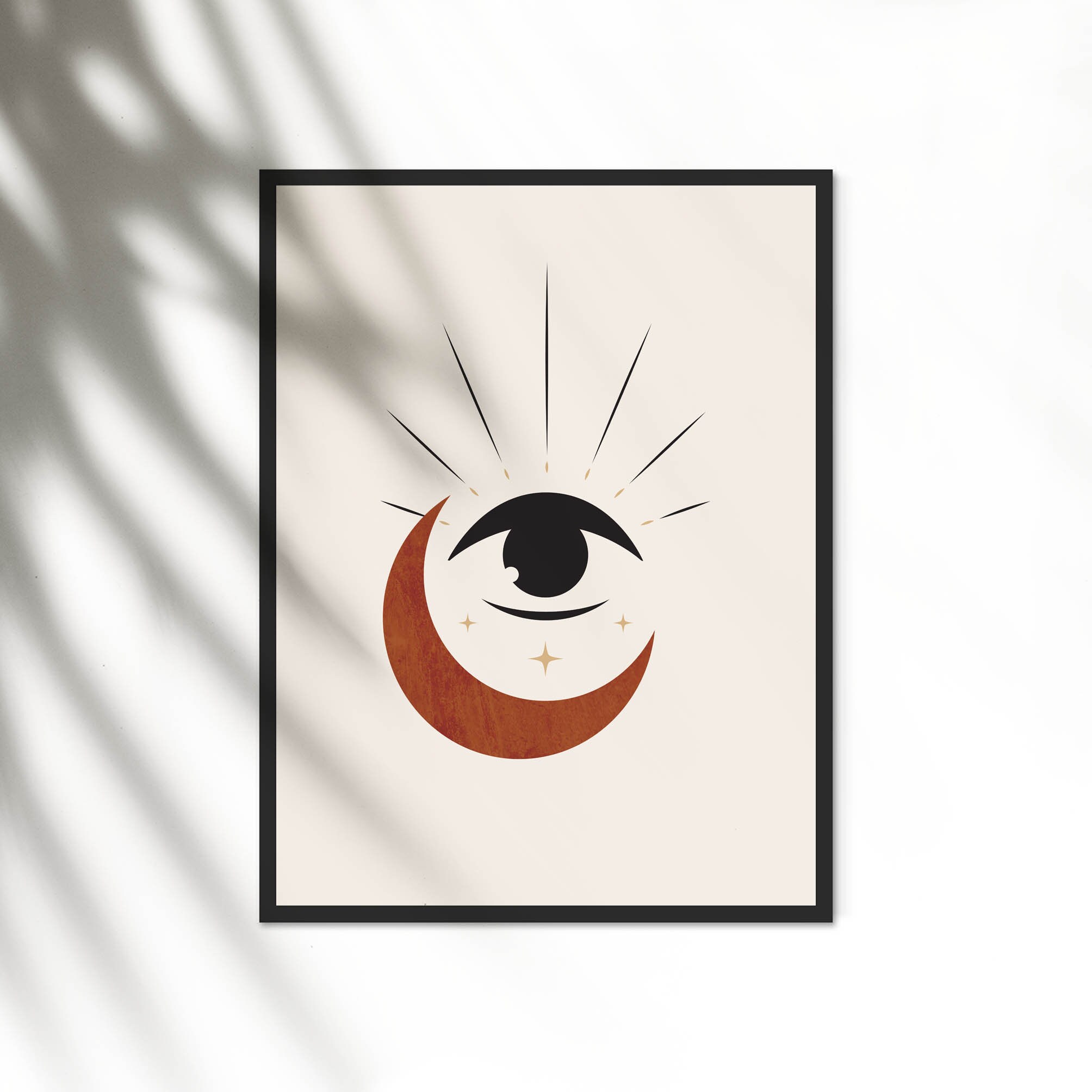 Line Drawing Eye Art Print Minimal Line Art Eye Poster - Etsy