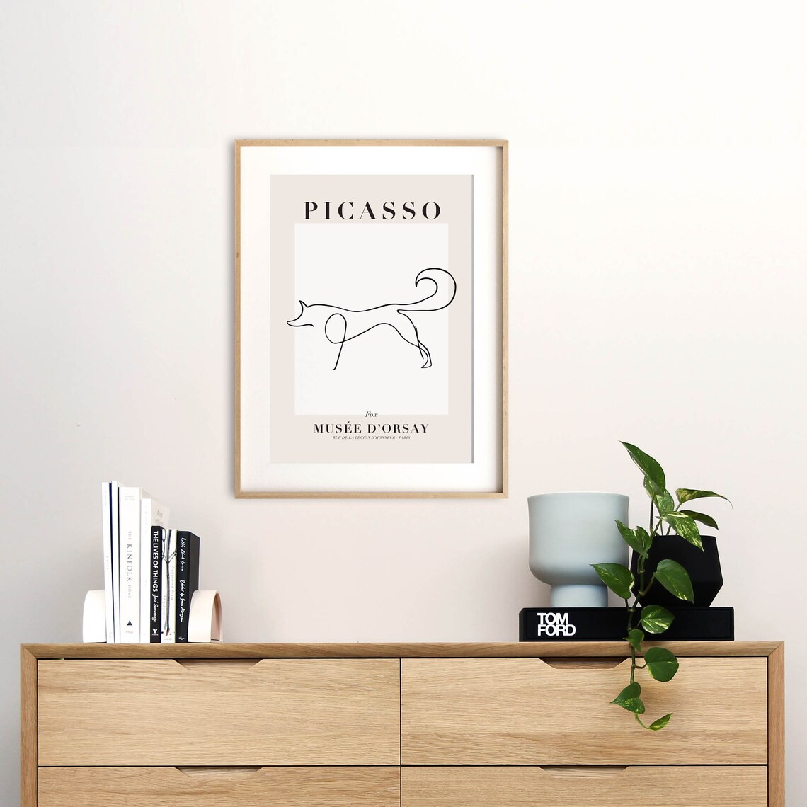 Picasso Animal Art, Picasso Fox Print, Picasso Exhibition Poster ...