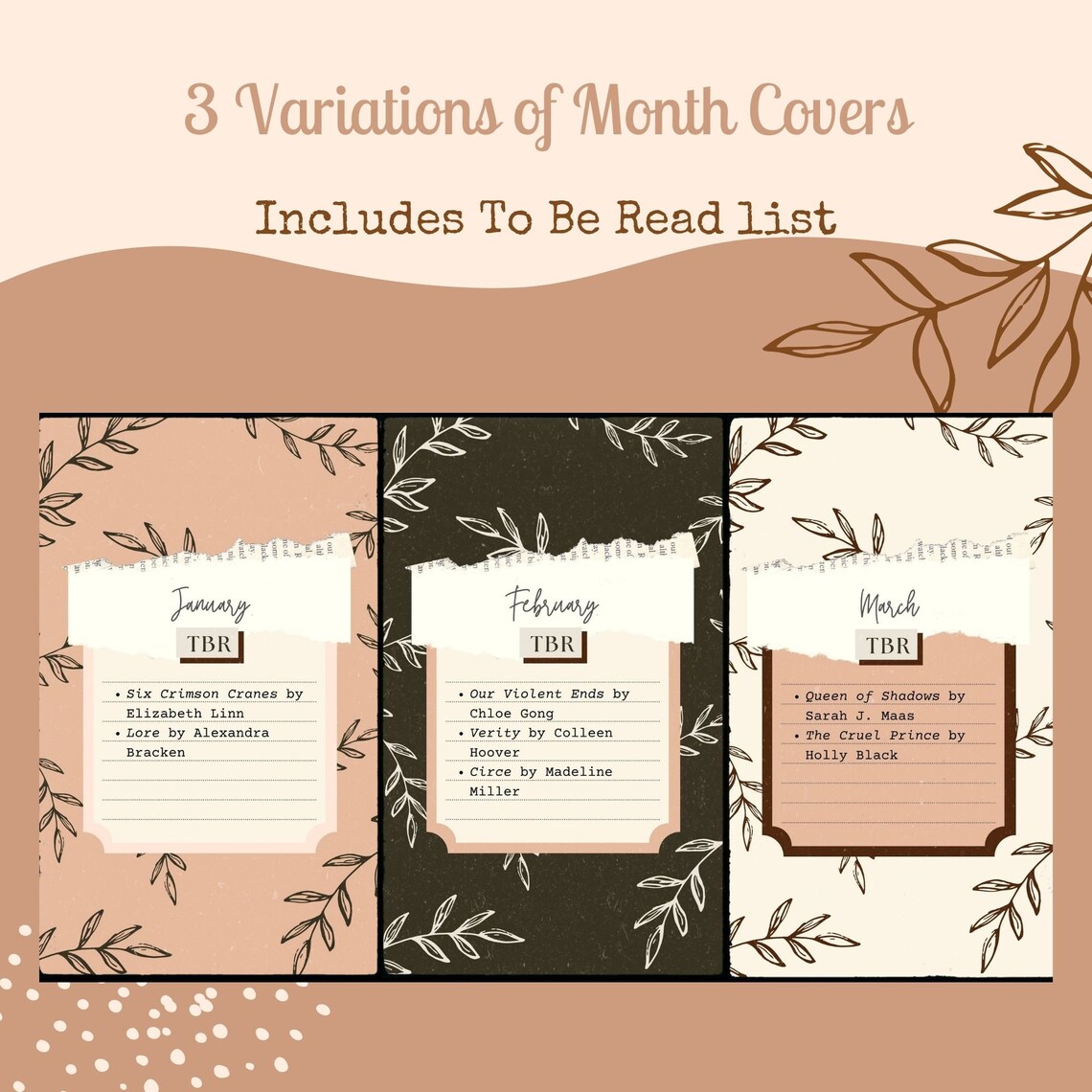 2022 Editable Canva Reading Journal Template | Editable Digital Reading ...