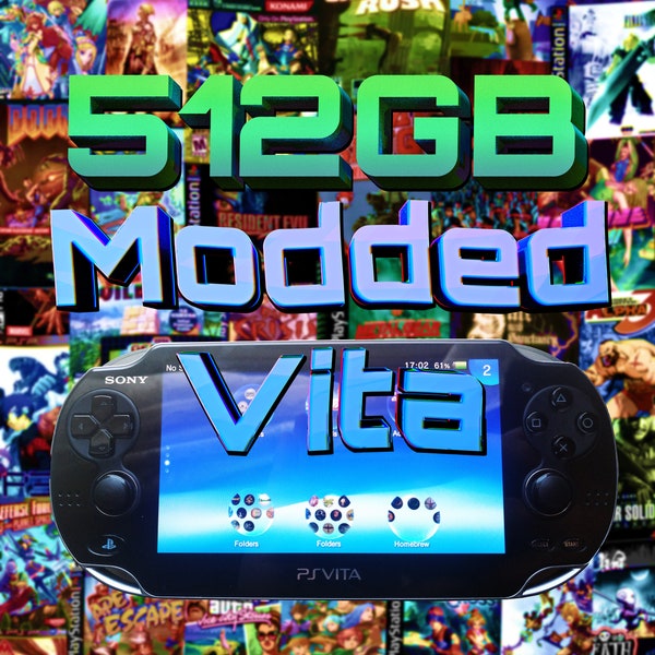 Ps Vita Modded - Etsy