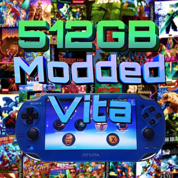 Ps Vita Modded - Etsy
