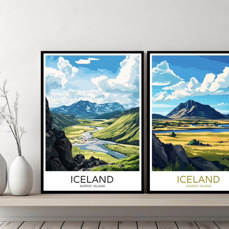 Iceland Poster - Etsy