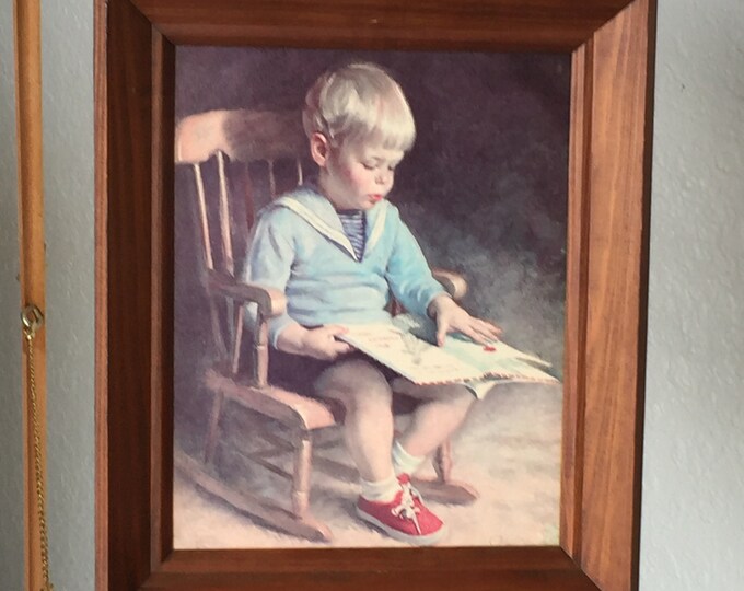 Two J Ingwersen Prints "gary and Gretchen" (little Boy and Girl Prints ...