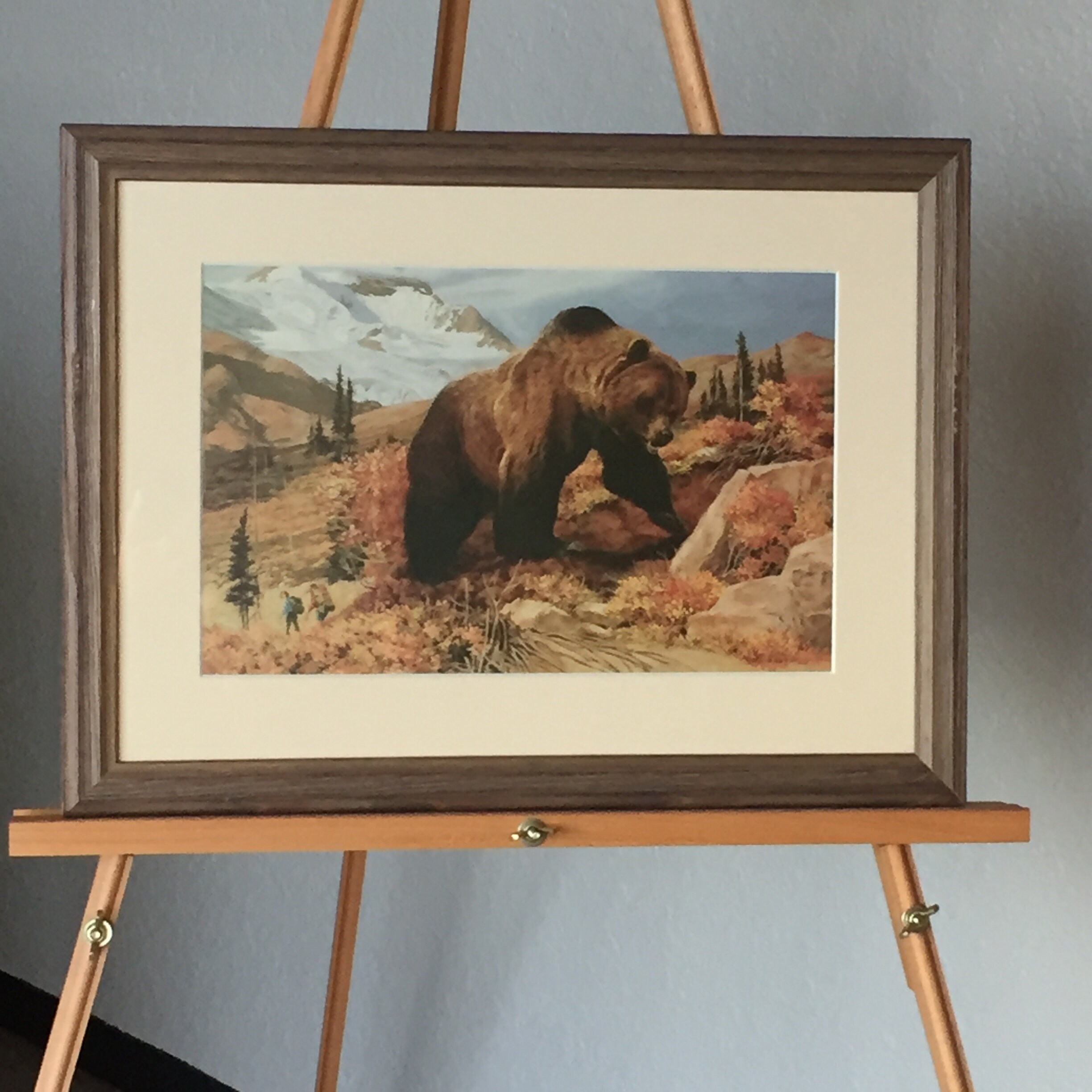 Tom Beecham Set of Four Wildlife Prints, Fox With Turkeys, Ducks With ...