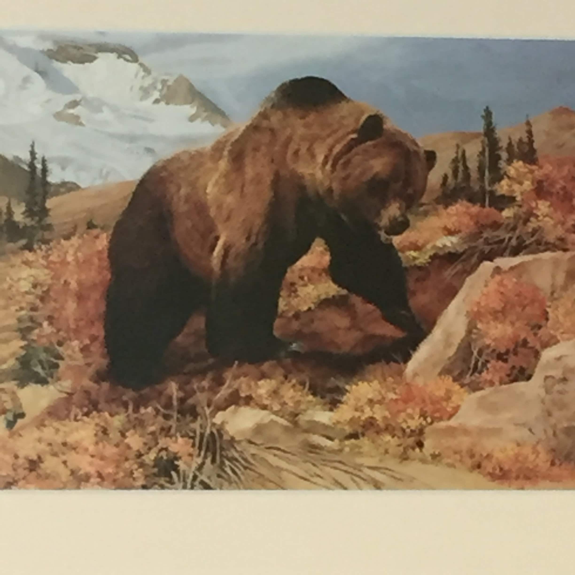 Tom Beecham Set of Four Wildlife Prints, Fox With Turkeys, Ducks With ...