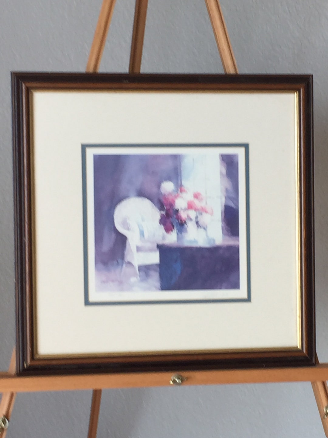 Randall Higdon Two Pillows Signed and Numbered Print 685/780 (flower ...