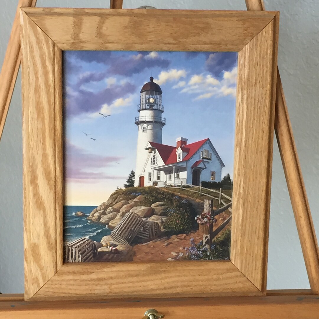 JJ Himsworth Lighthouse Print (lighthouse, Oceanside, Landscape, Rocks ...