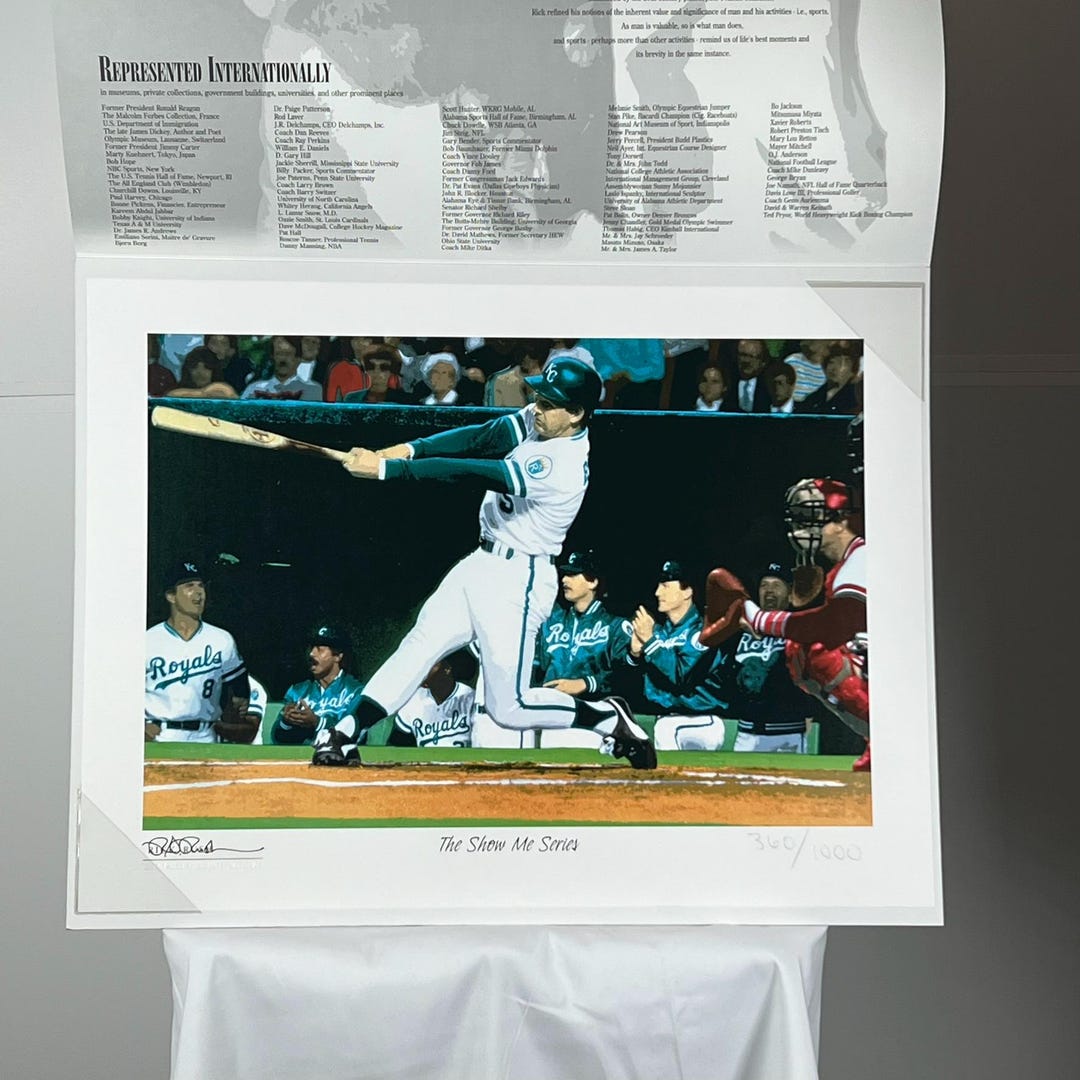 Rick Rush "show Me Series" Millennium Limited Edition Print (royals ...
