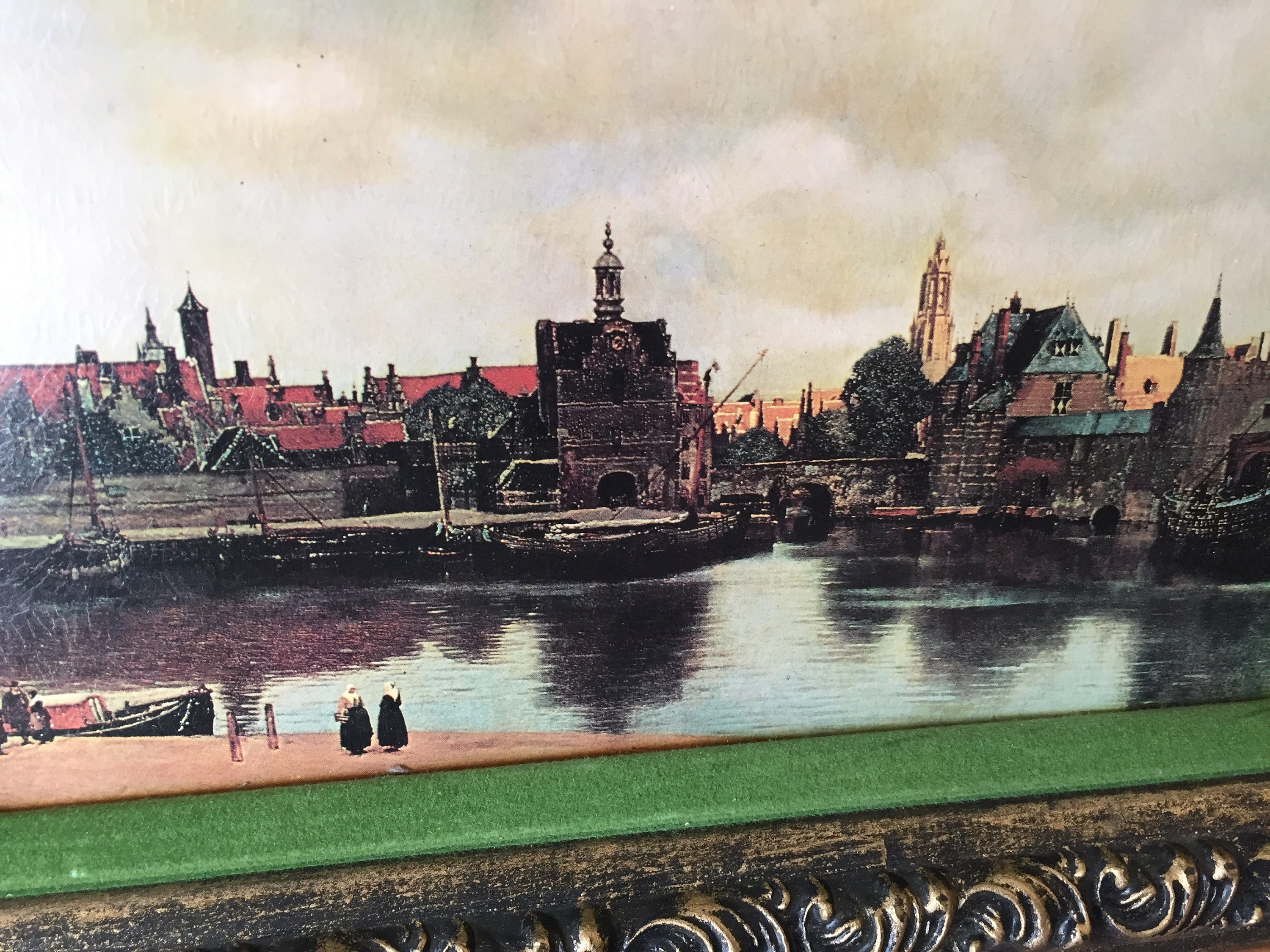 Jan Vermeer "view of Delft" Print (1632-1675) (city, River, Landscape ...