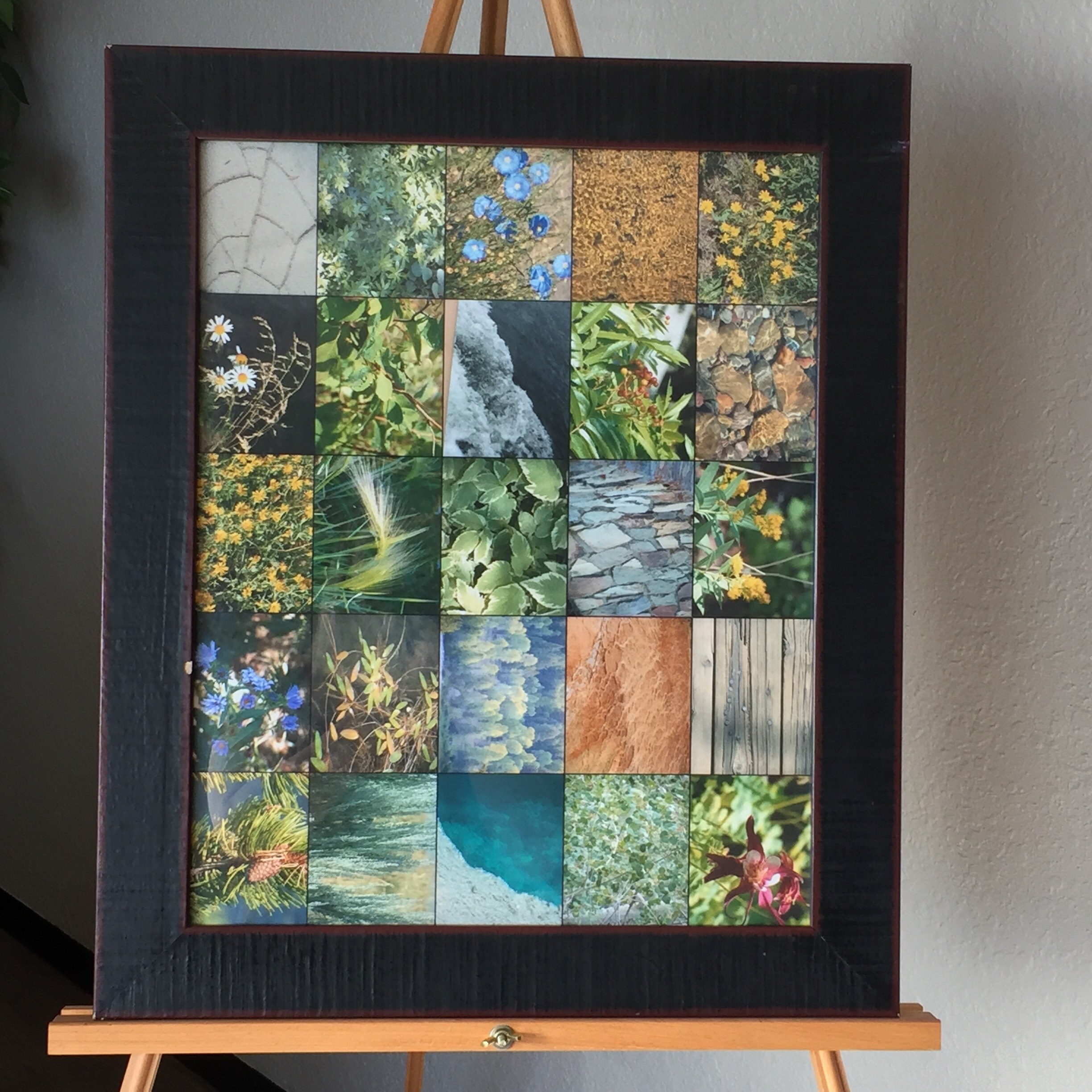 25 Scenic Photo Collage (rock, Leaves, Beach, Ocean, Flowers, Eclectic ...