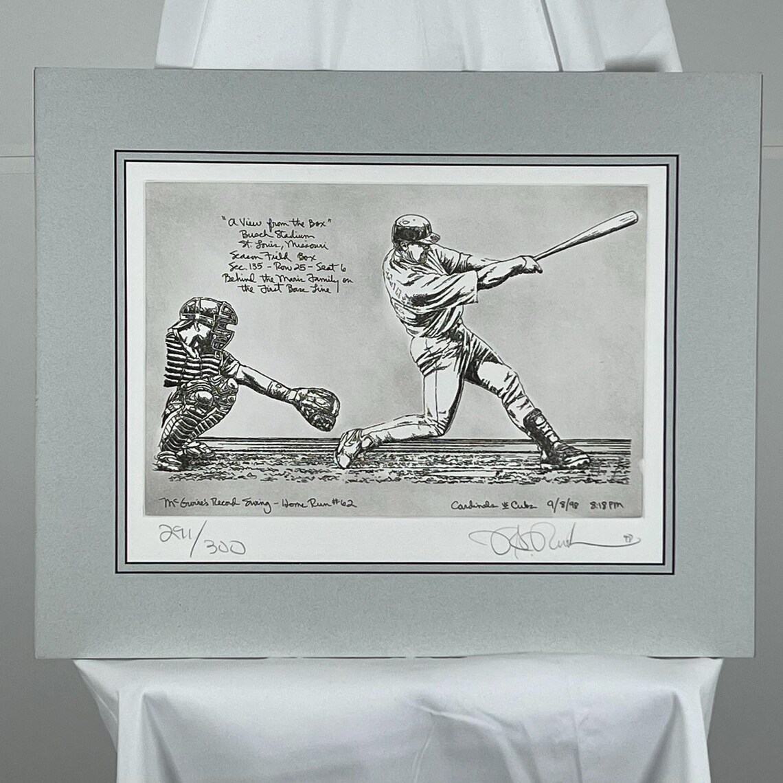 Rick Rush "ivy & Bricks: A View From the Box" Limited Edition Etching ...