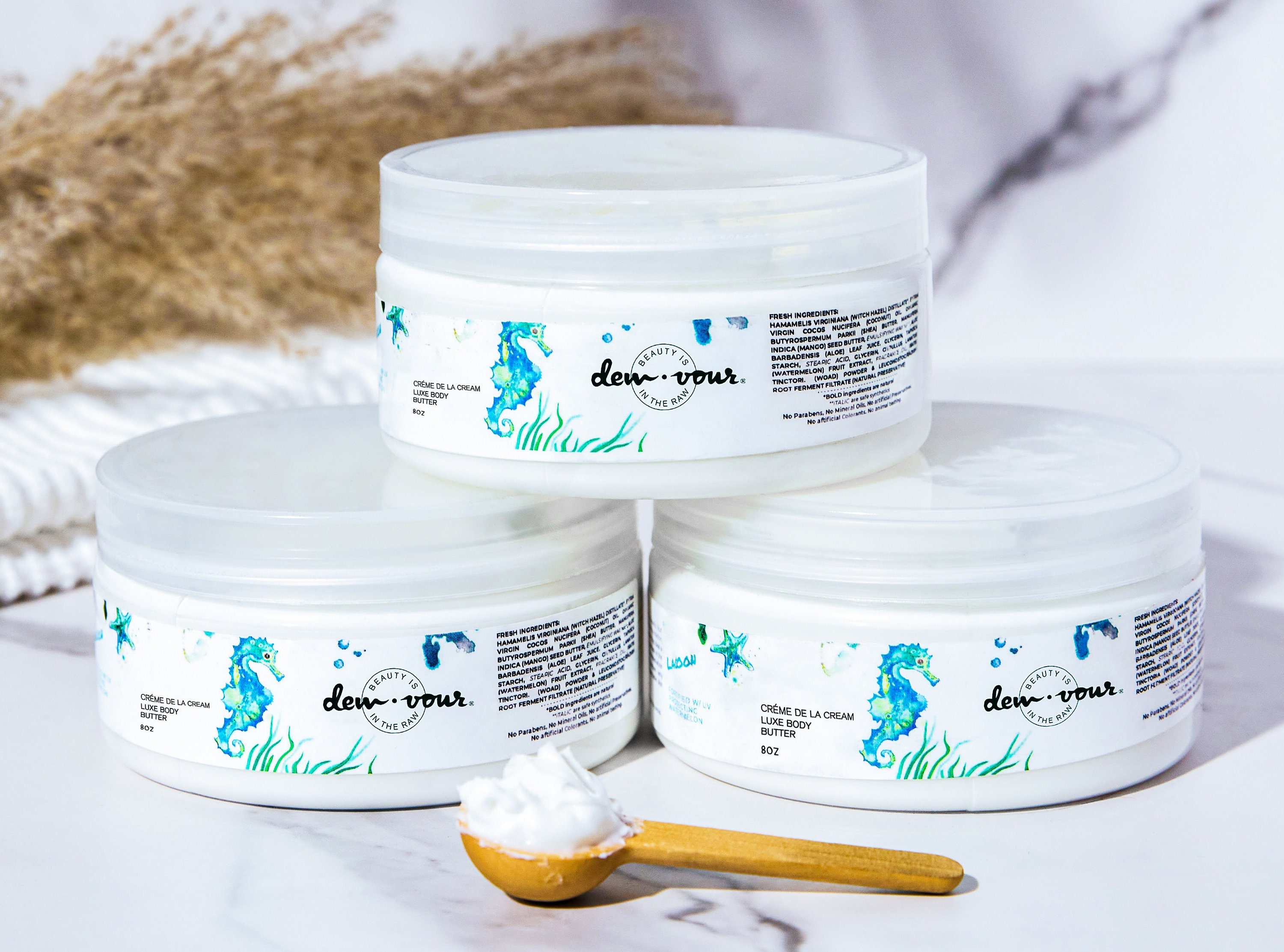 Lagoon Sea Moss Créme De La Cream Body Butter Moisturizer Body Cream ...