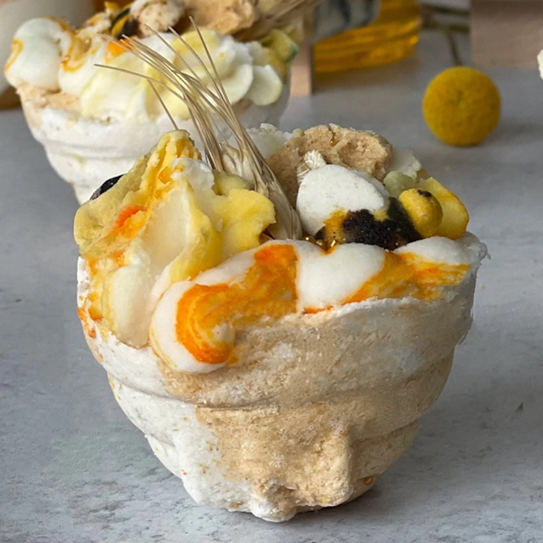 Porridge Bath Cupcake Eczema Soak Bath Bomb Oatmeal Bath Shea Butter ...