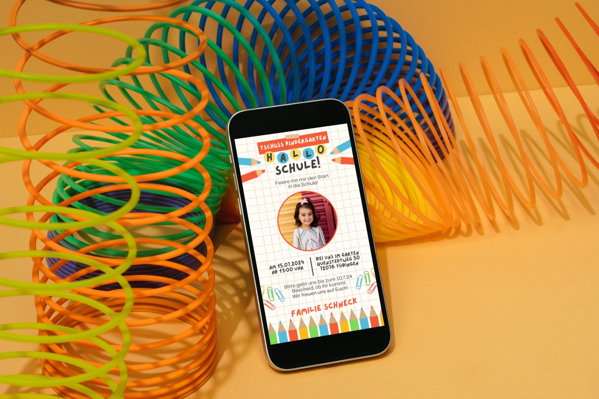 Digital Invitation Enrollment With Photo | Ecard Enrollment ...