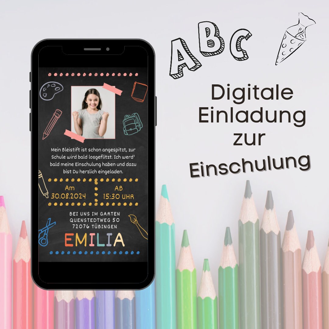 Digital Invitation Enrollment Ecard Enrollment Personalized Enrollment ...