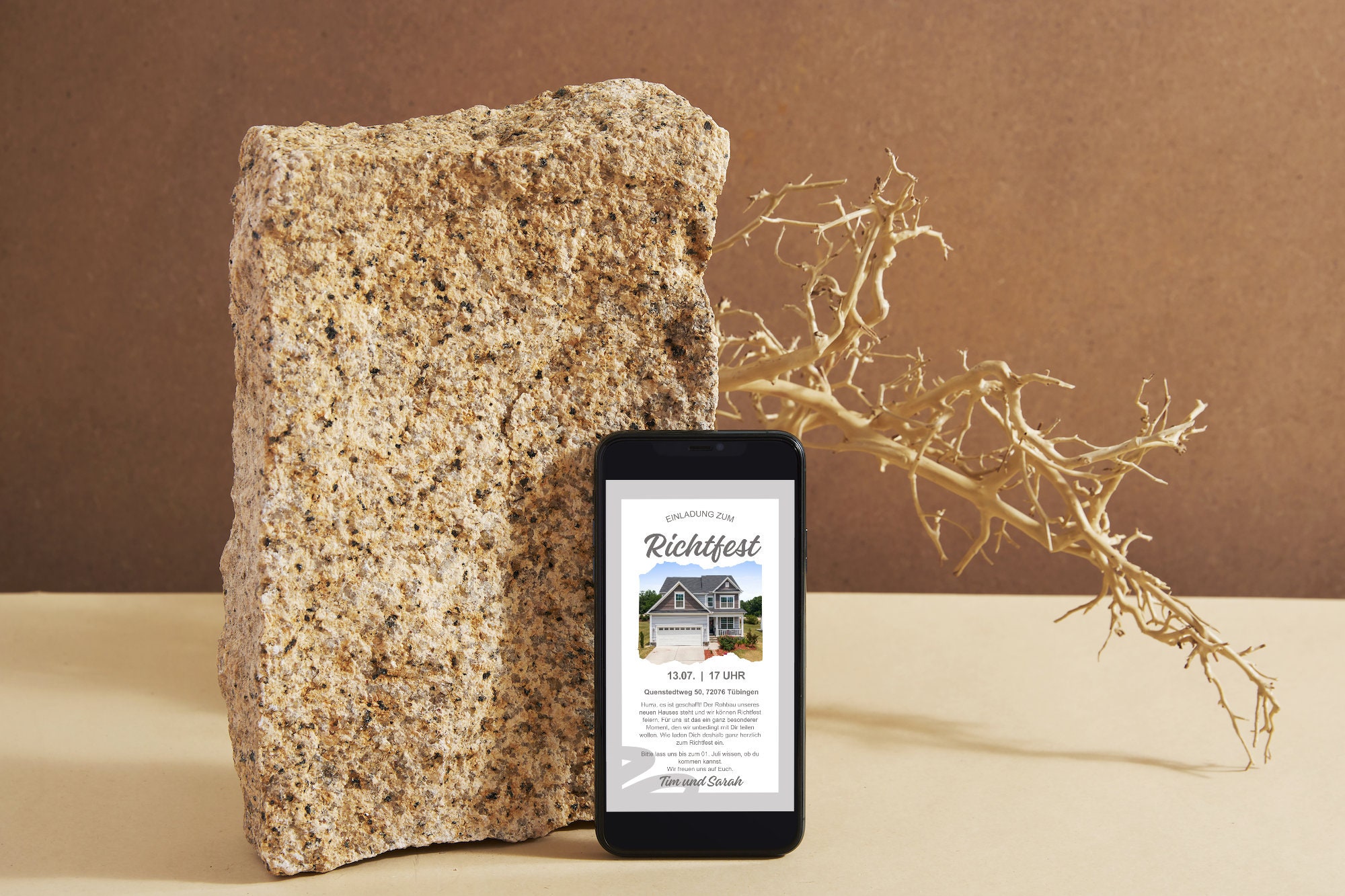 Digital Invitation Topping Out Ceremony | Invitation Topping-out ...