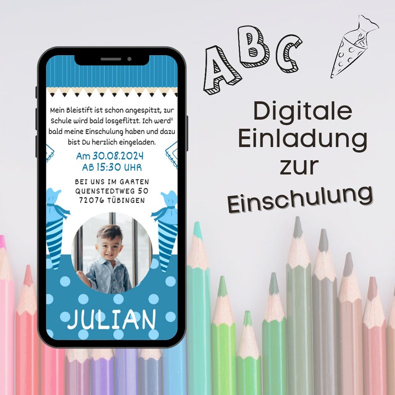 Digital Invitation Enrollment | Ecard Enrollment Personalized ...