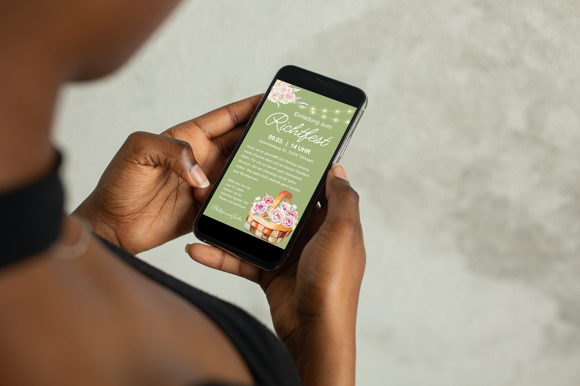 Digital Invitation Topping Out Ceremony Invitation Topping-out Ceremony ...