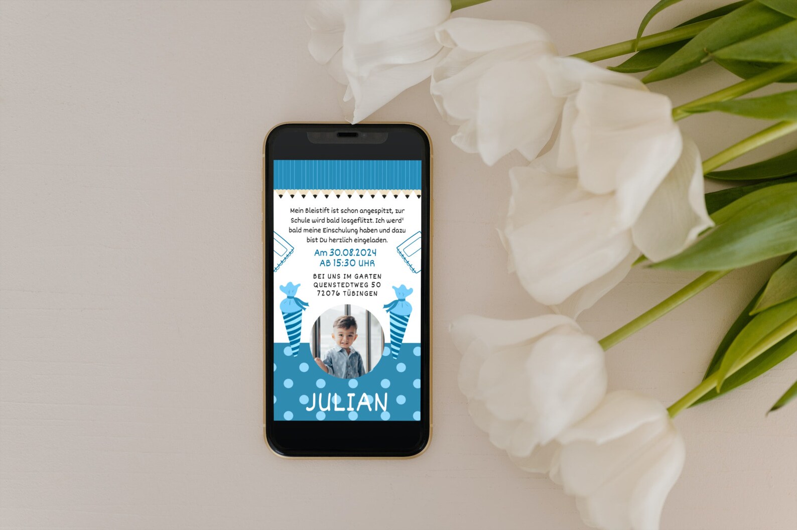 Digital Invitation Enrollment | Ecard Enrollment Personalized ...