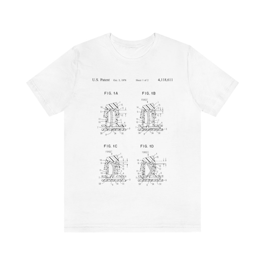 IBM Buckling Spring Patent Tee - Etsy