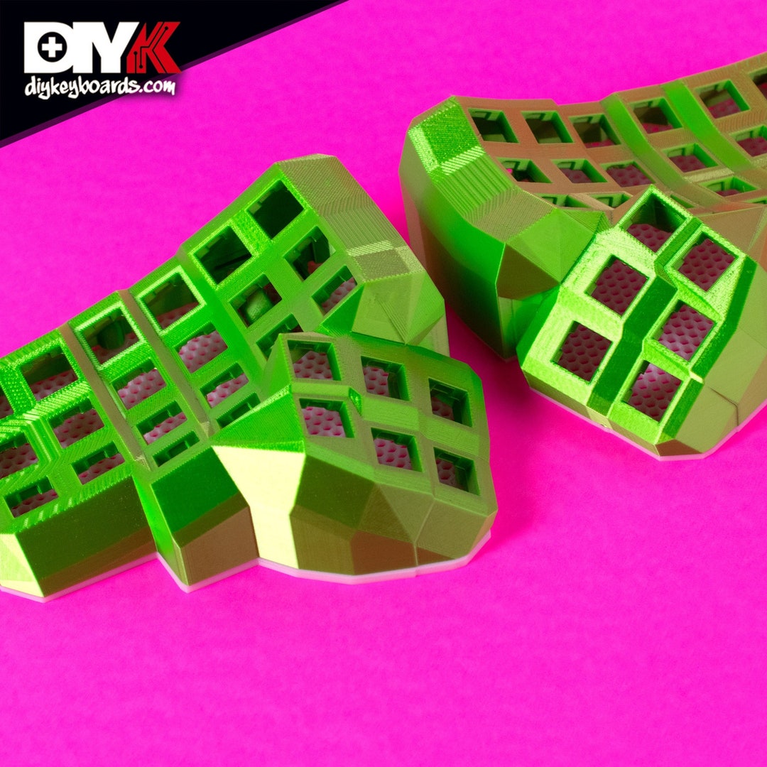 Dactyl Manuform Mechanical Keyboard Case - Carbonfet Thumb Cluster ...