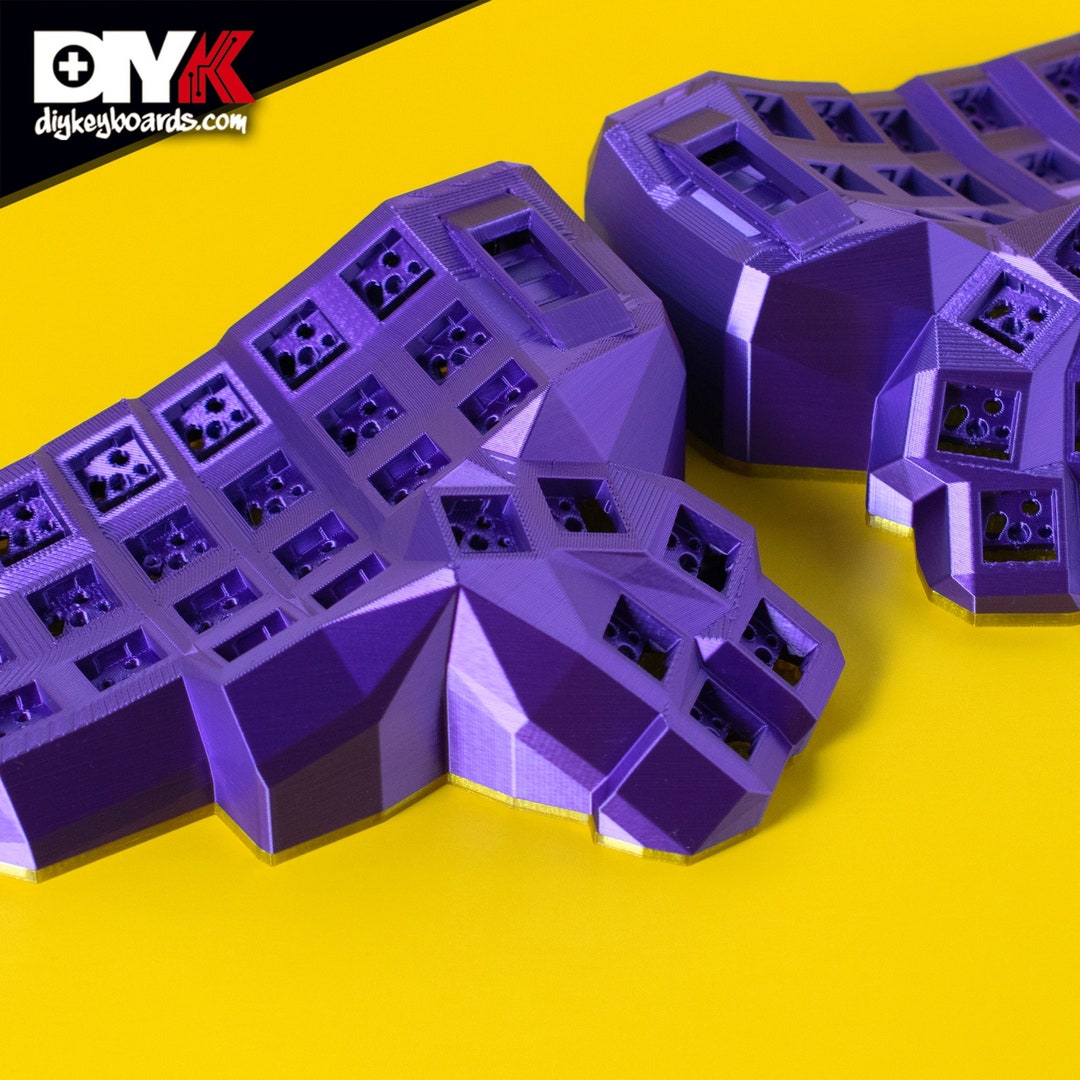 Dactyl Manuform Mechanical Keyboard Case - Default Thumb Cluster ...