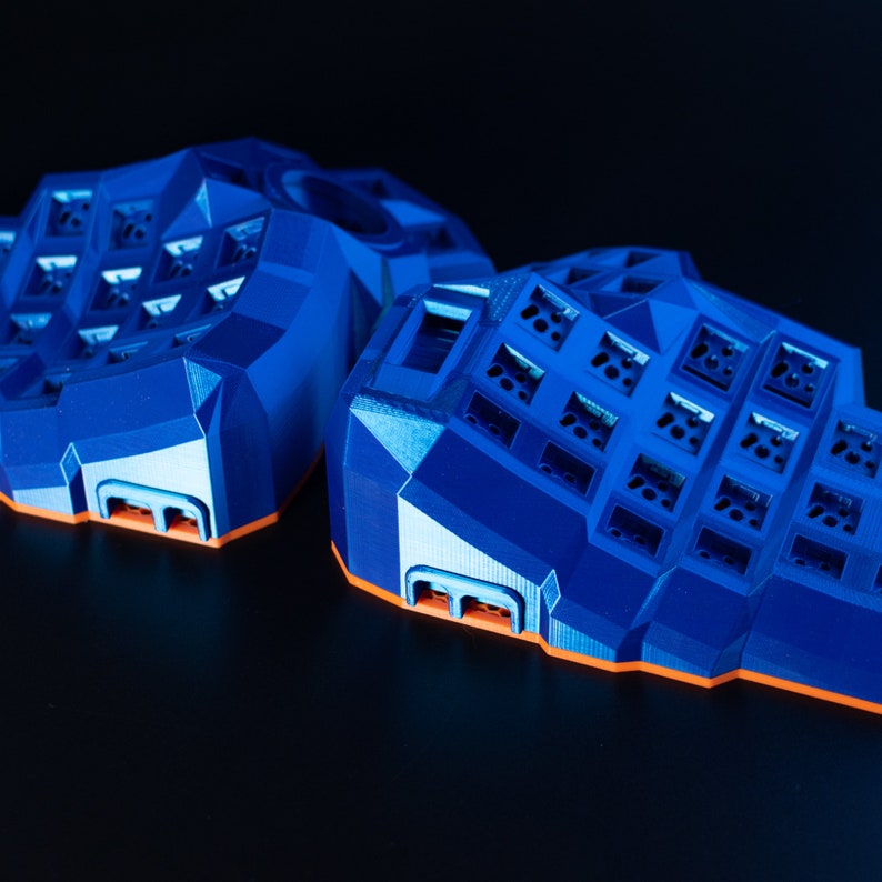 Dactyl Manuform Mechanical Keyboard Case Trackball Thumb - Etsy