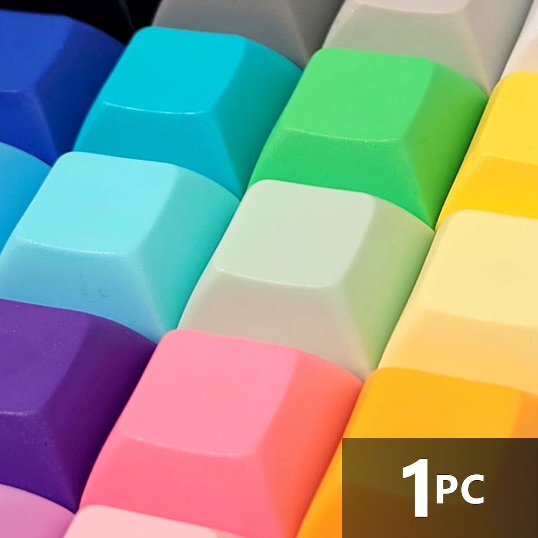 1pc DSA Blank PBT Keycaps for Cherry MX Gateron Kailh Custom Mechanical ...