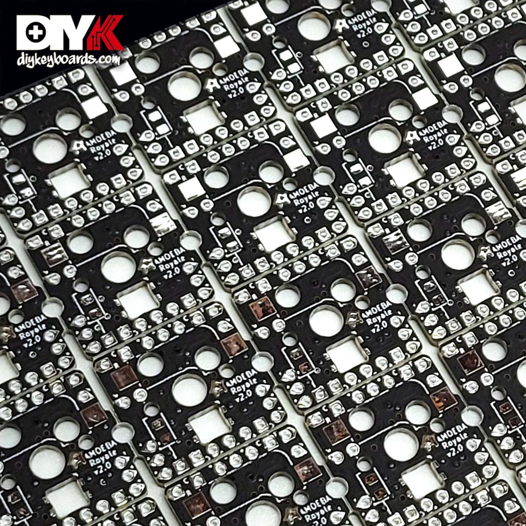 Amoeba Royale V2.0 Single-switch PCB — Single Key PCB, Handwired ...