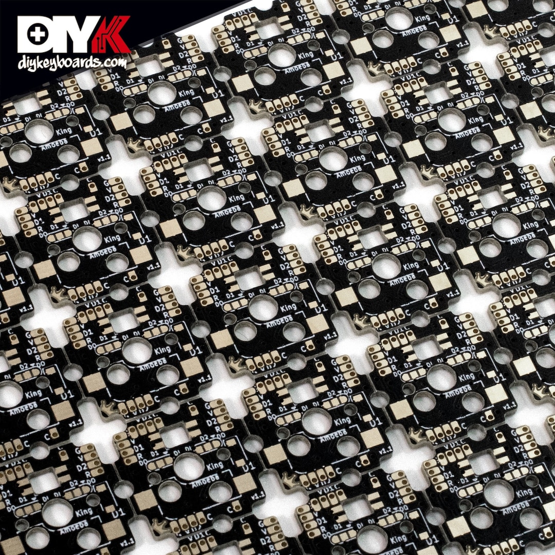 Amoeba King Single-switch PCB — Single Key PCB, Handwired, Mechanical ...