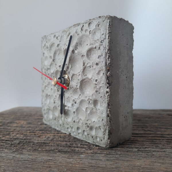 Concrete Clock - Etsy
