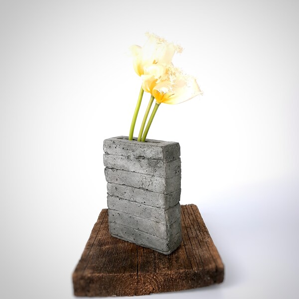 Concrete Vase - Etsy