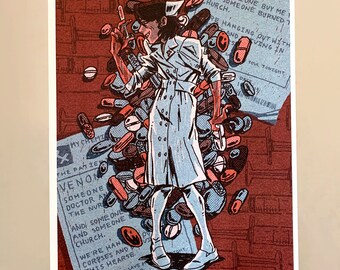 My Chemical Romance Gerard Way Revenge Era Graphic Print - Etsy