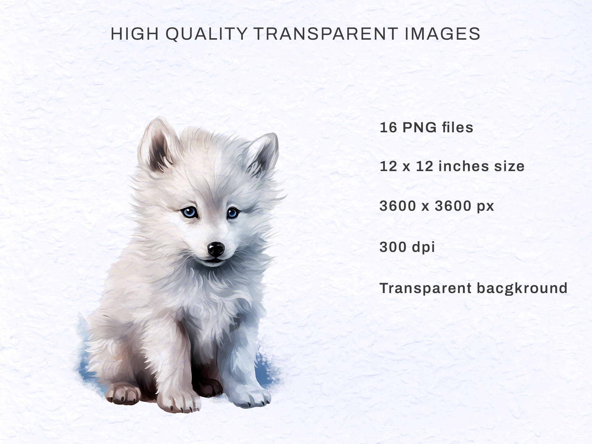 Polar Arctic Animals, Watercolor Clipart, Nursery Wall Art, Arctic ...