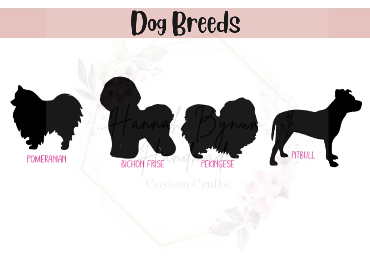 Custom Dog Vinyl Decal, Dog Vinyl Decal, Dog Car Decal, Dog Name Decal ...